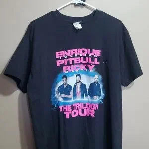 hot ice | Shirts | Enrique Iglesias Putbull Ricky Martin Black Graphic ...